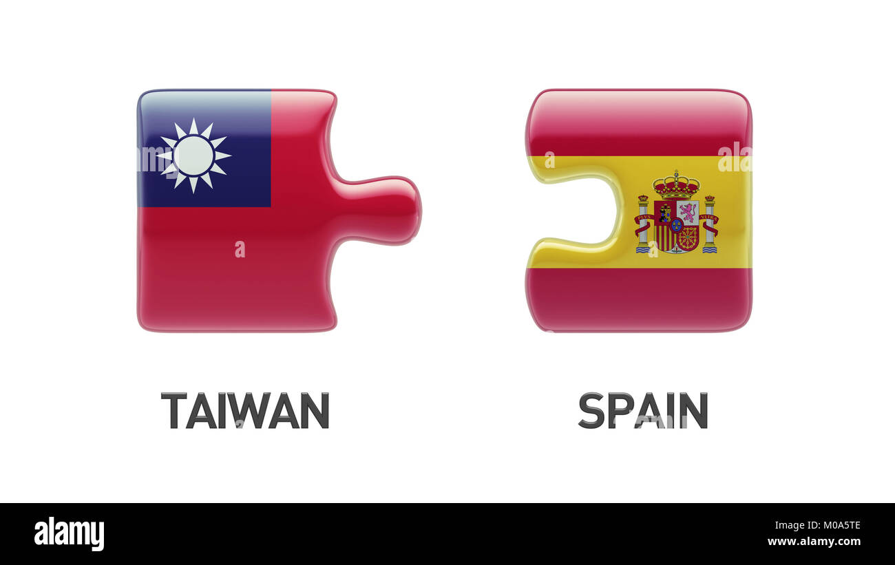 Taiwan spain flag hi-res stock photography and images - Alamy