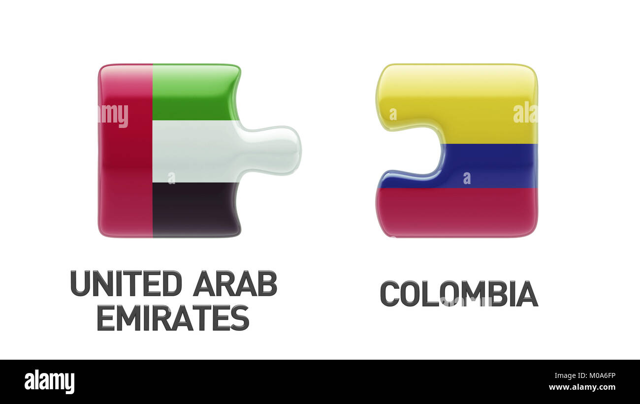 Emirates colombia flag hi-res stock photography and images - Alamy