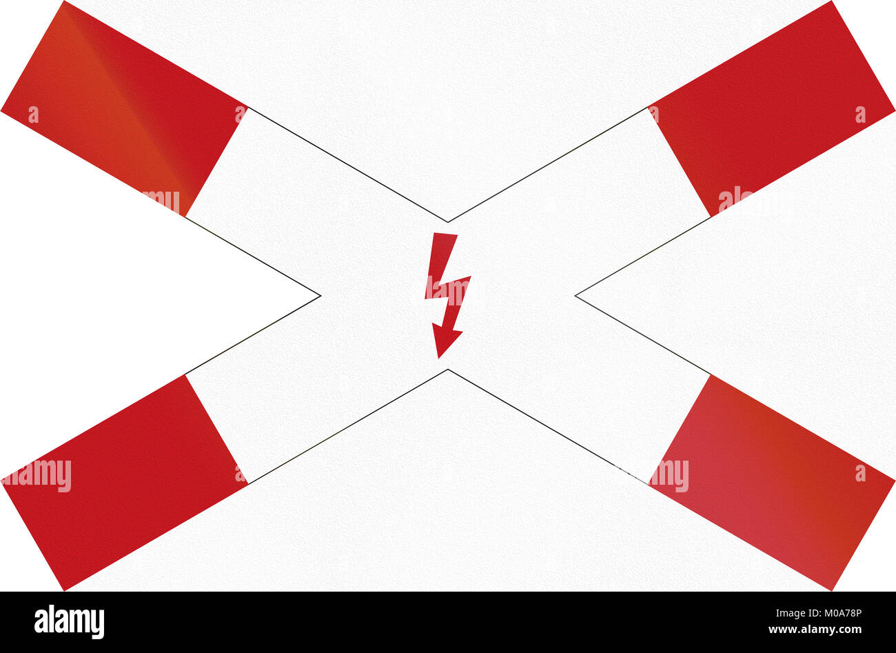 Europe train sign Cut Out Stock Images & Pictures - Alamy