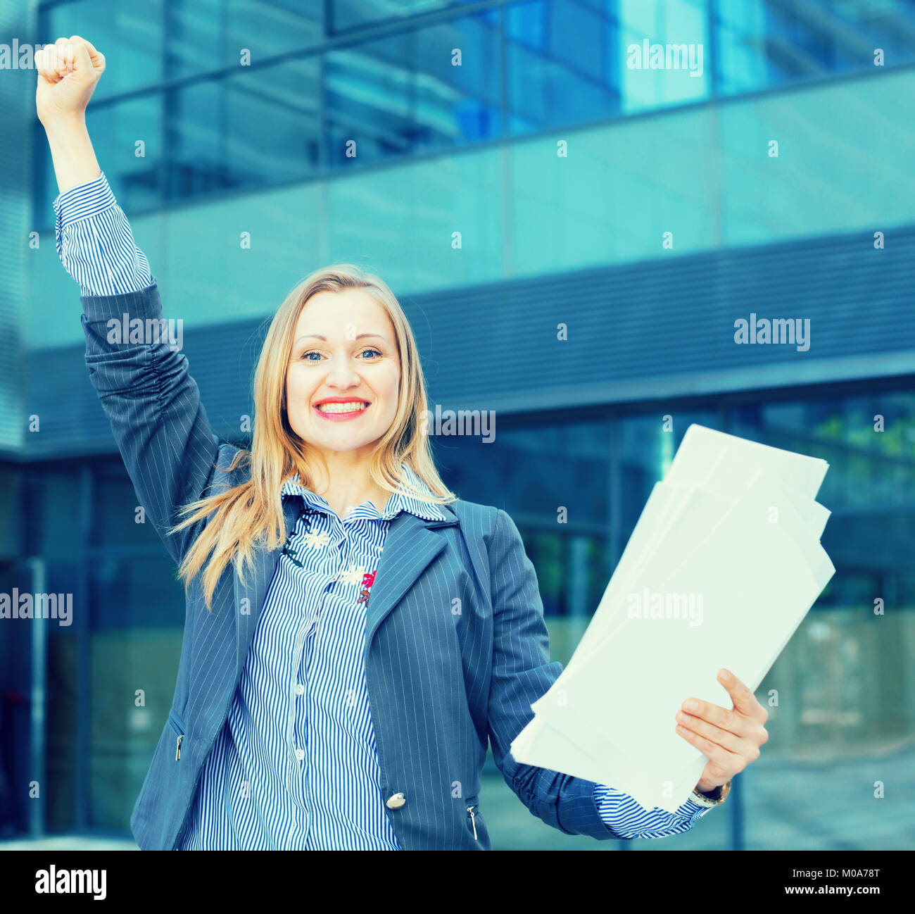 Employee glad hi-res stock photography and images - Alamy