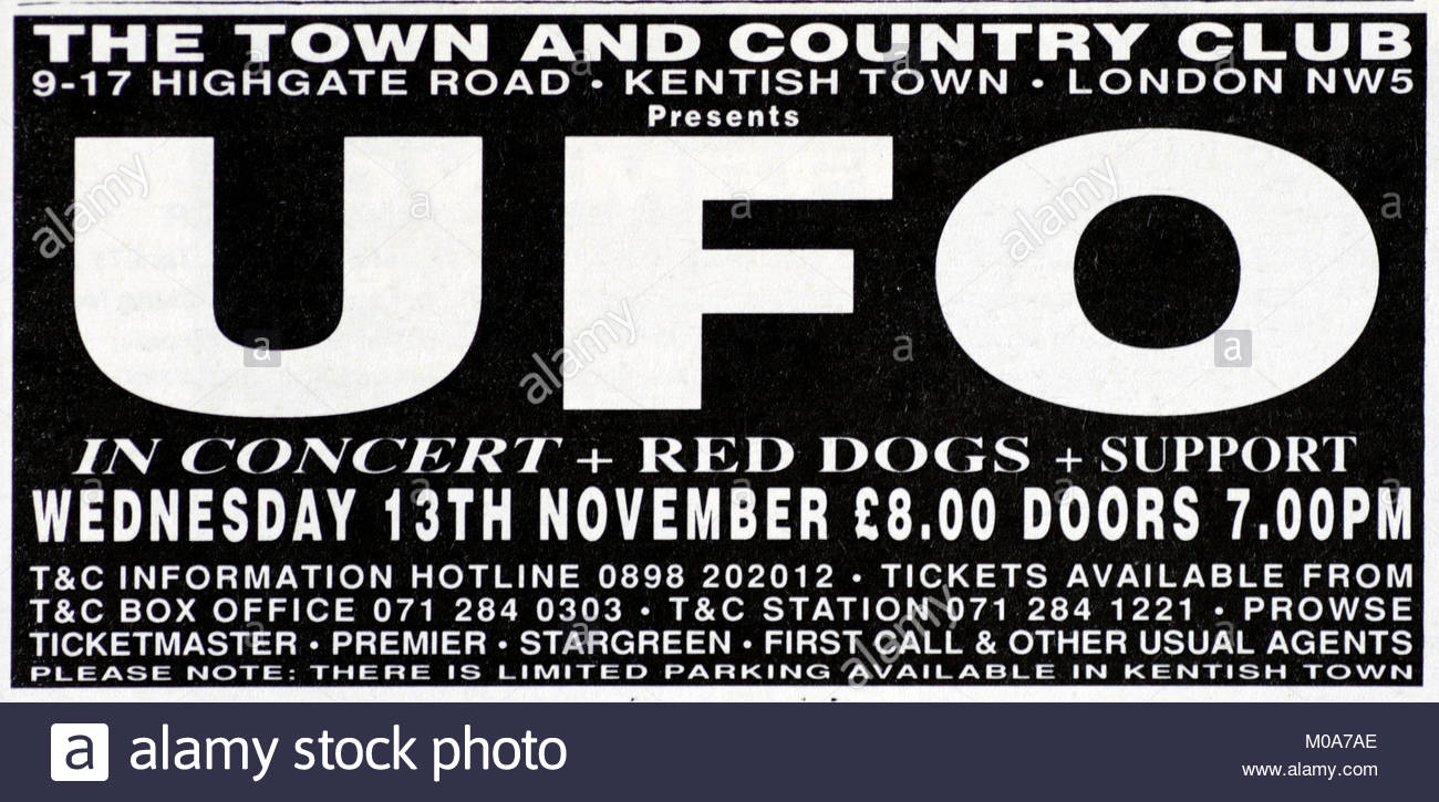 Ufo club poster hi-res stock photography and images - Alamy
