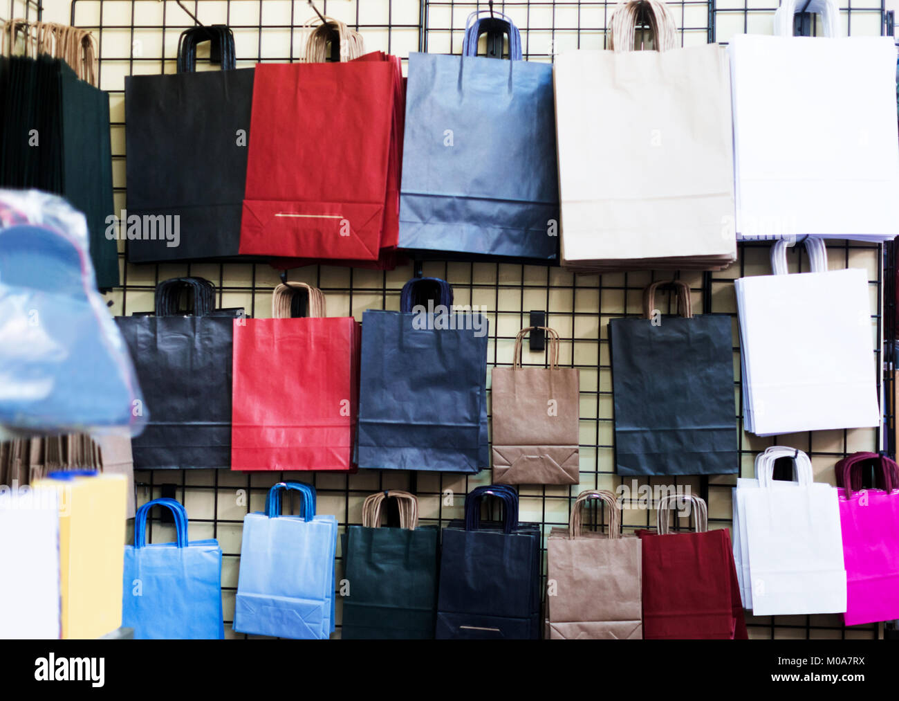Multi colored packages hi-res stock photography and images - Alamy