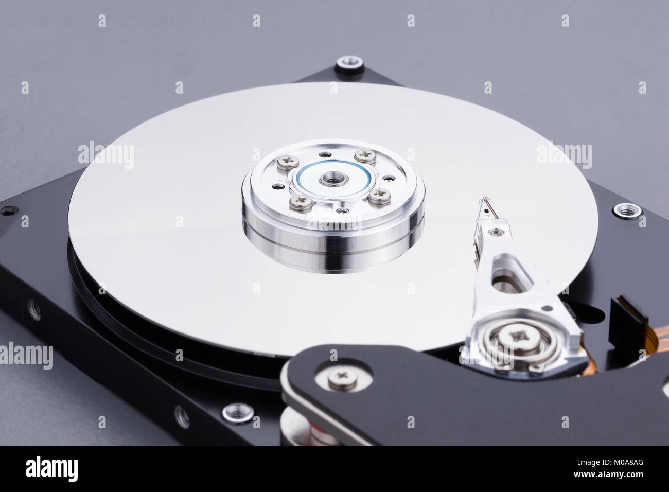 Detail of a opened Hard Disk Drive Stock Photo - Alamy Detail of a opened Hard Disk Drive Stock Photo - Alamy