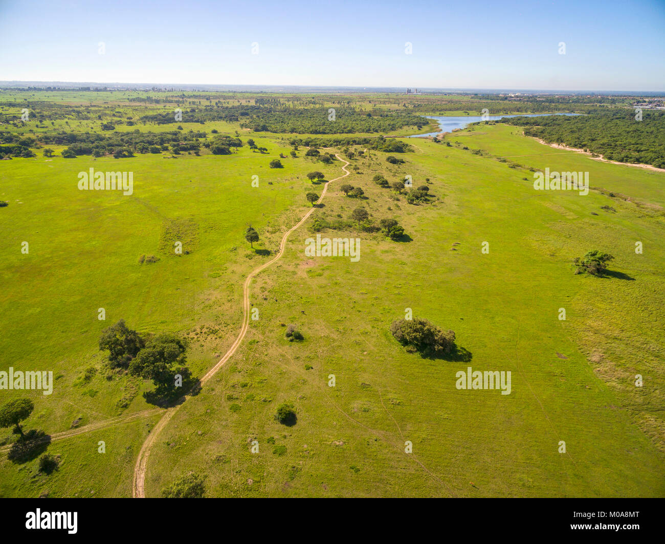 An aerial view of Haka Park in Harare, Zimbabwe Stock Photo - Alamy