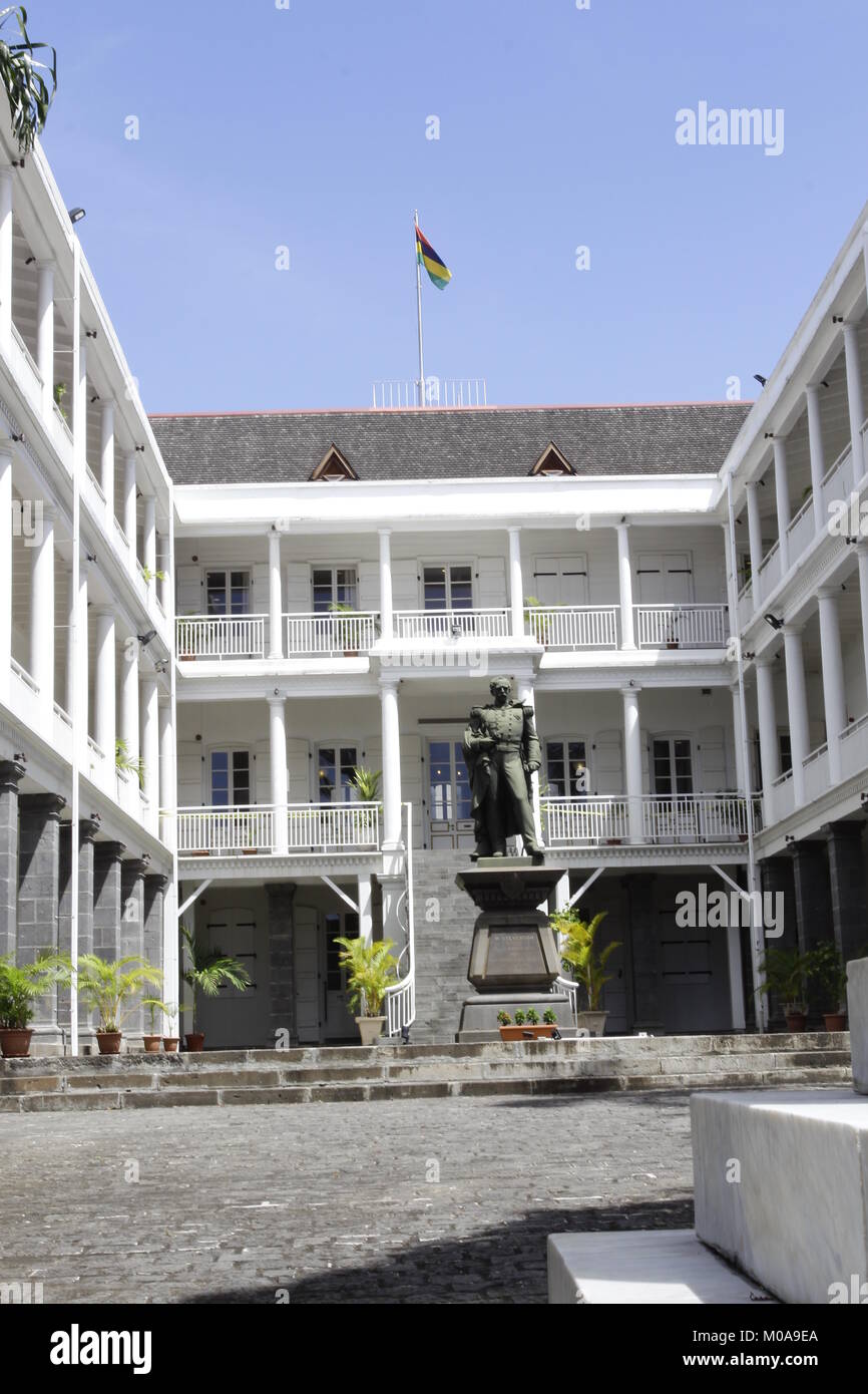 Government House Port Louis Mauritius High Resolution Stock Photography ...