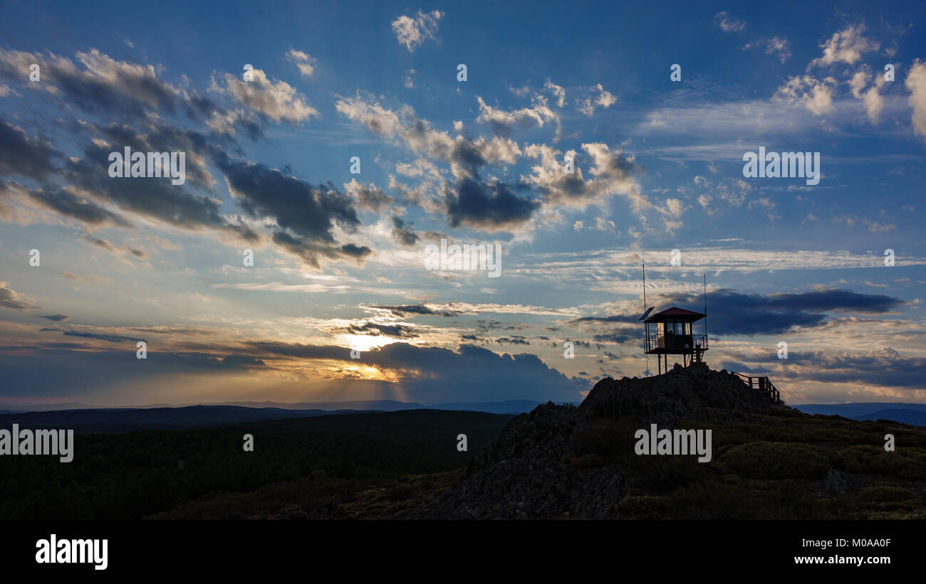 Fire watching tower hi-res stock photography and images - Alamy