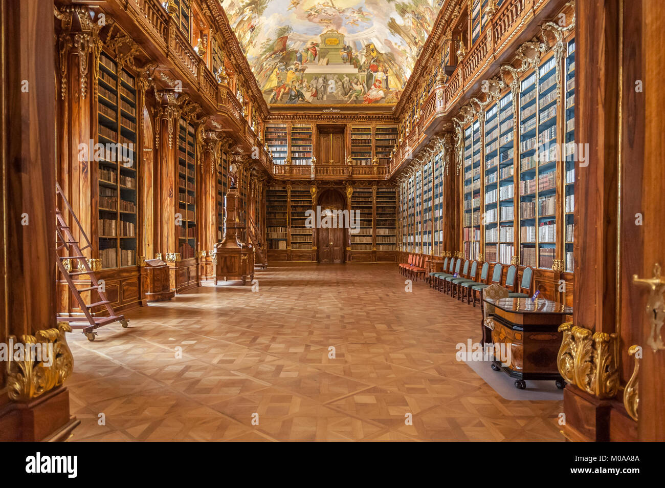 Strahov Monastery Library Stock Photo - Alamy