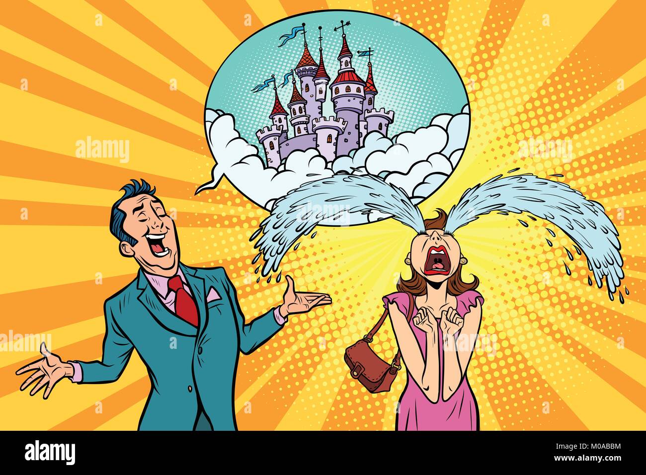 Story book land Stock Vector Images - Alamy