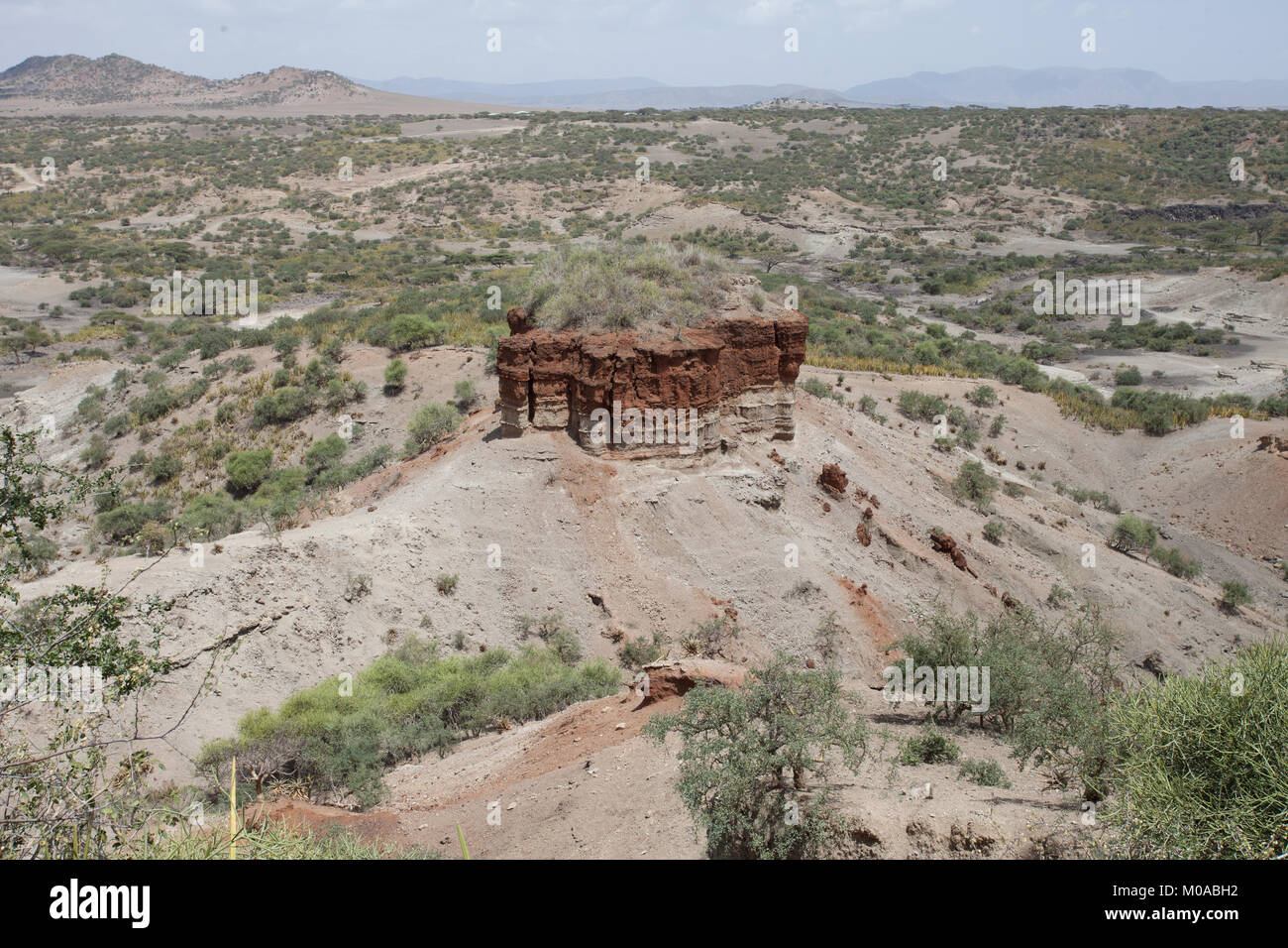 Olduvai Gorge Landscape Stock Photo - Alamy