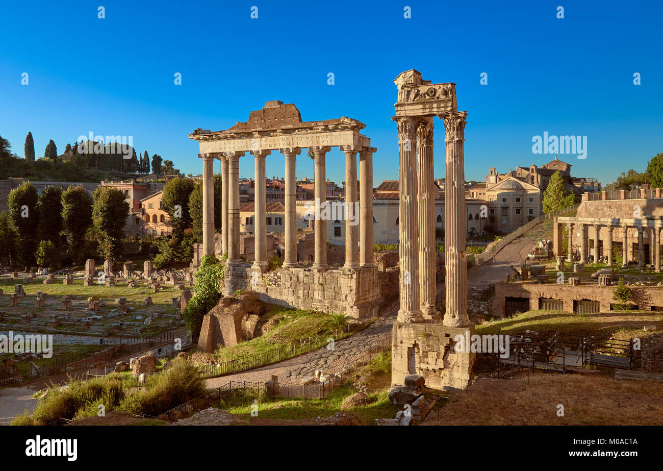Temple of caesar hi-res stock photography and images - Alamy