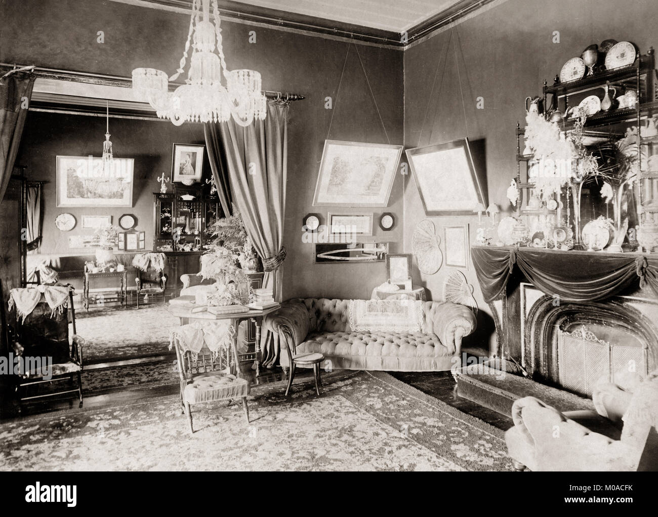 1890s victorian furniture hi-res stock photography and images - Alamy