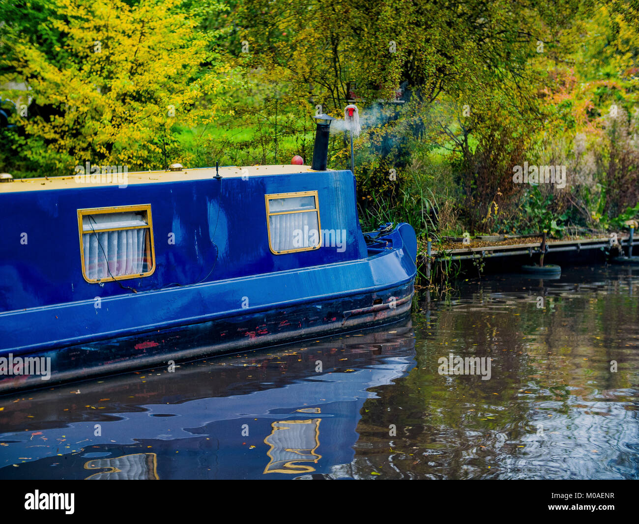 canal river in the english countryside worcester and birmingham ...