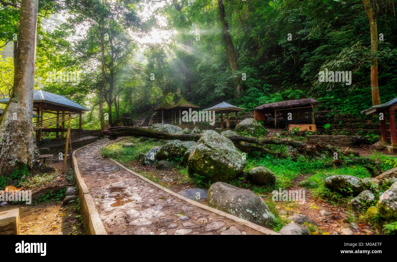 Sendang Gile Waterfalls, Lombok, Indonesia Stock Photo - Alamy