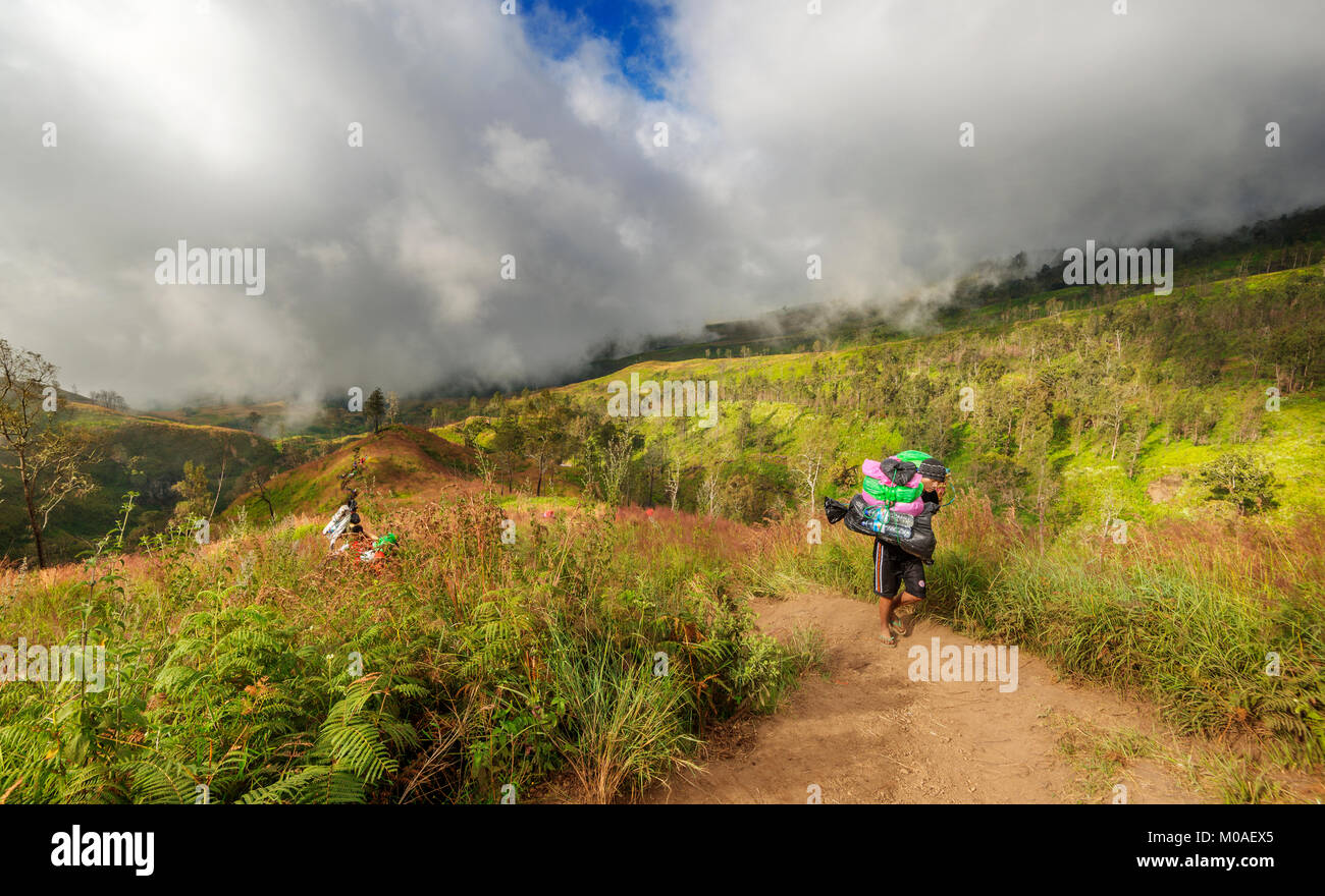 Mount Rinjani Eruption High Resolution Stock Photography and Images - Alamy