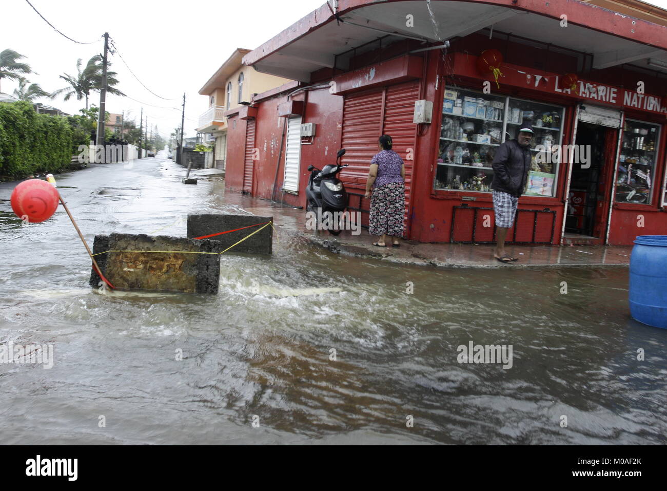 Stranding several mauritians and tourists berguitta affected mauritiuss ...