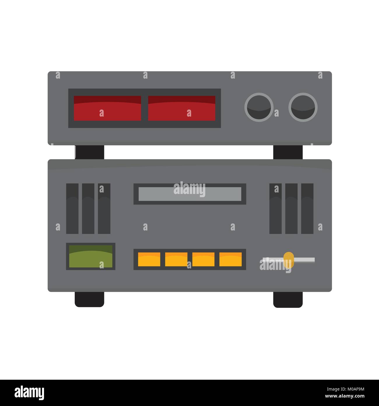 Audio Studio Controller Stereo Vector Illustration Graphic Design Stock ...