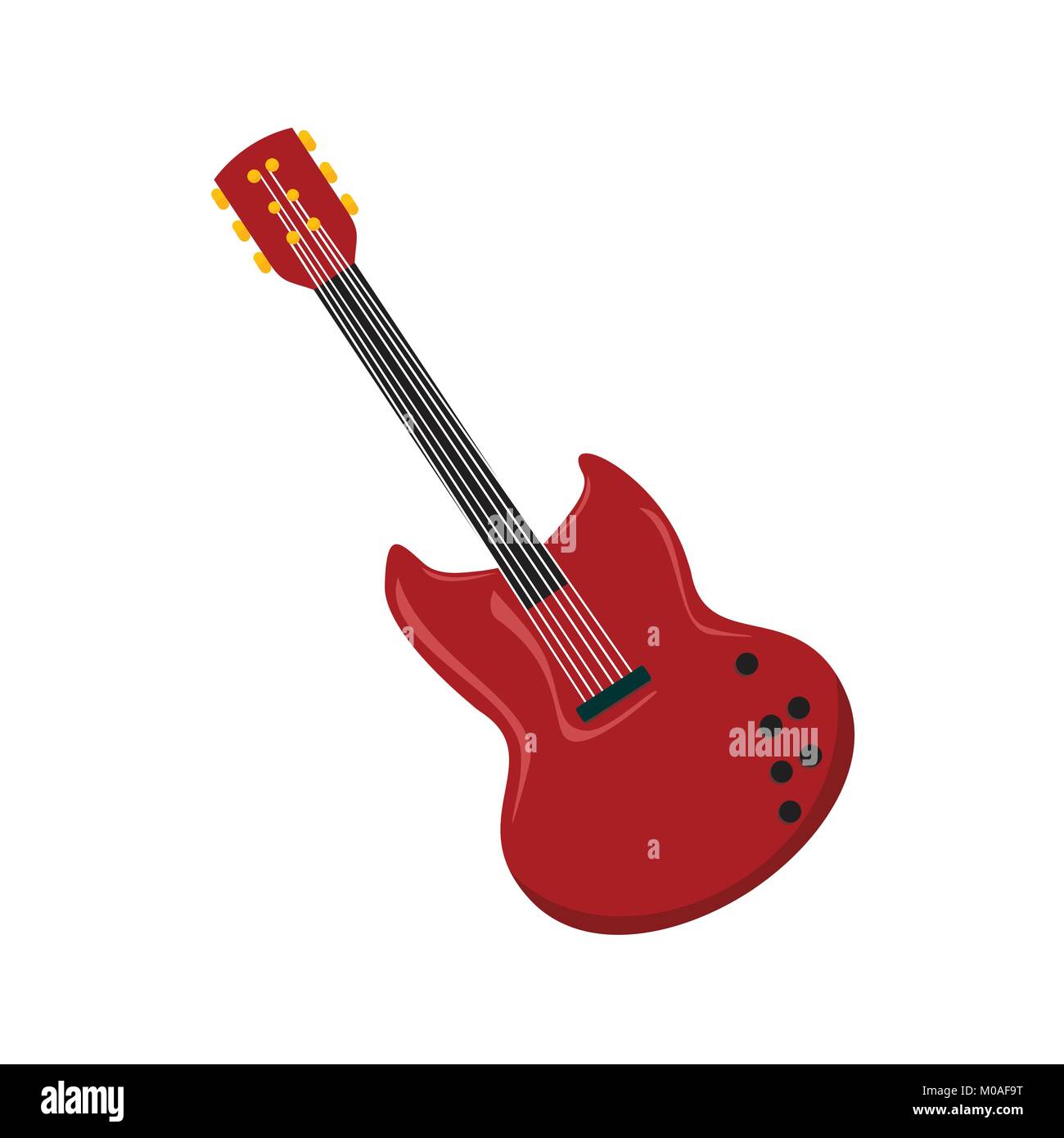 Rock Guitar Vector