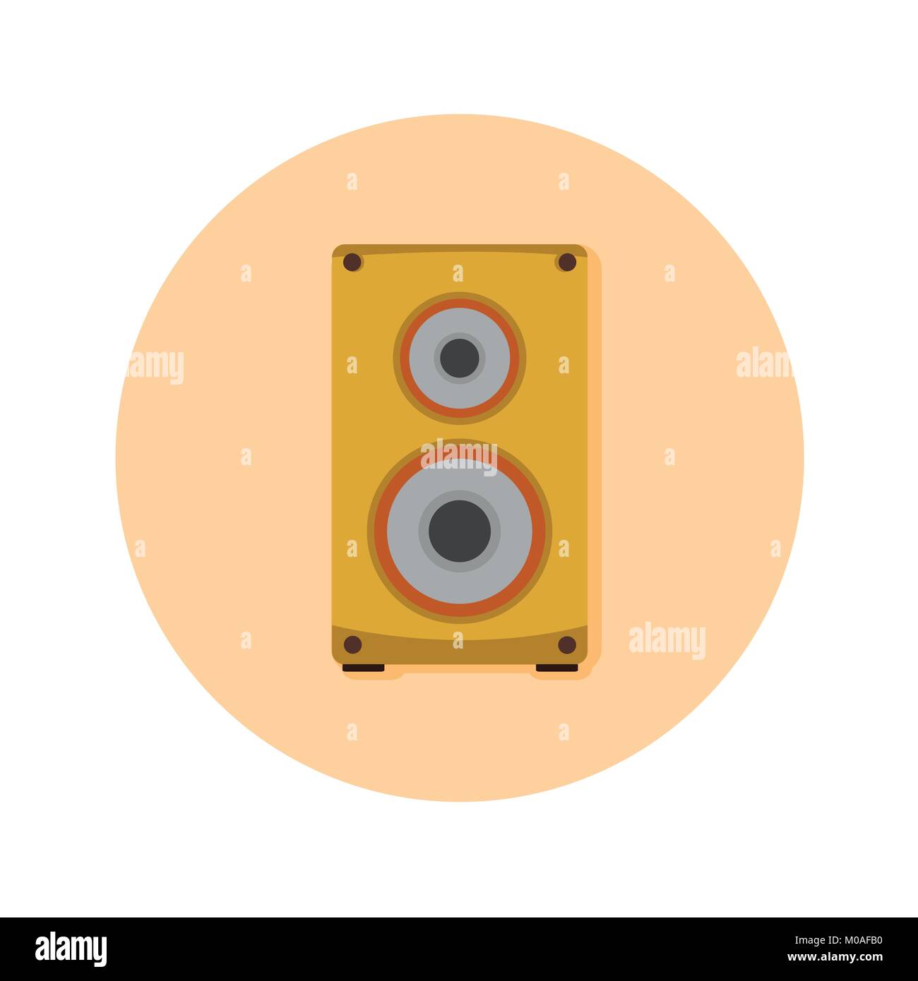 Audio Speaker Studio Vector Illustration Graphic Design Stock Vector ...