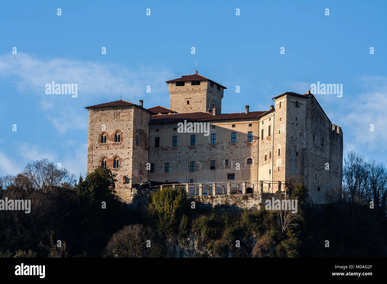 Rocca old castle angera hi-res stock photography and images - Alamy