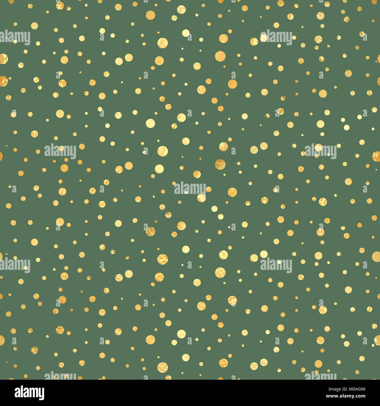 Gold circle seamless pattern. Abstract gold geometric modern background ...