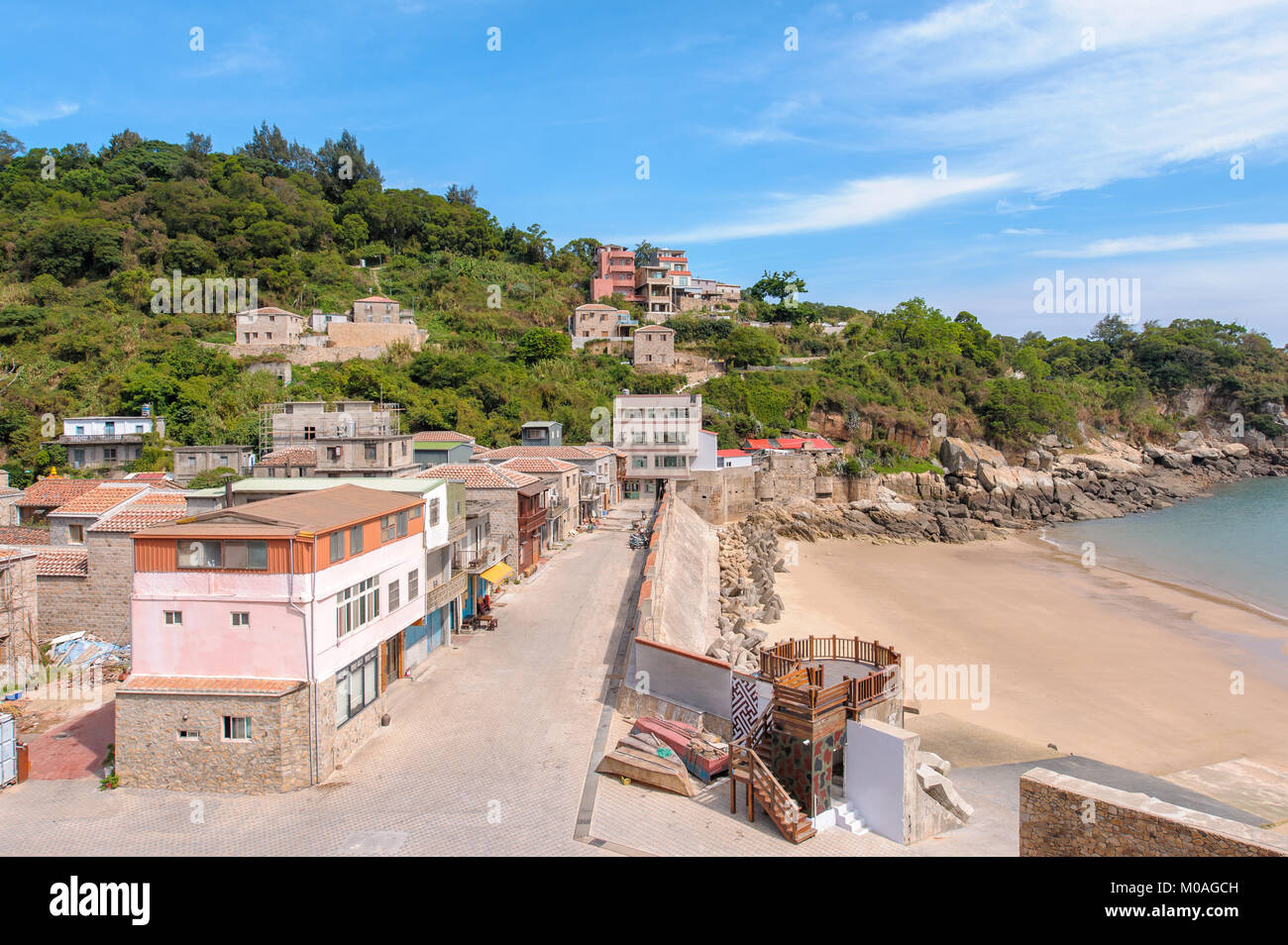 beautiful village in Matsu island, Taiwan Stock Photo - Alamy