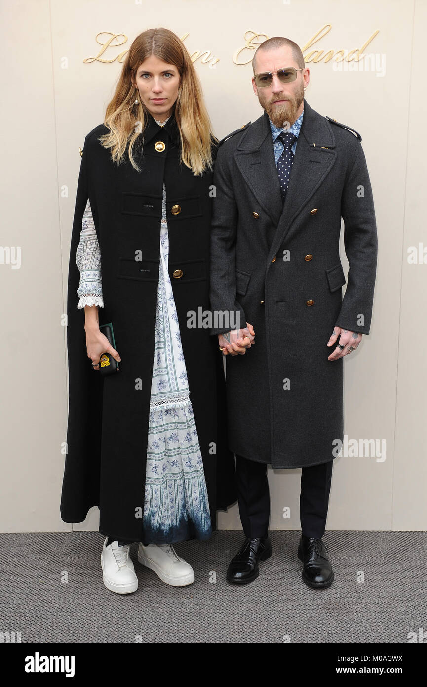 Justin O'Shea attends the Burberry Prorsum Womens wear A/W 2016 on West ...