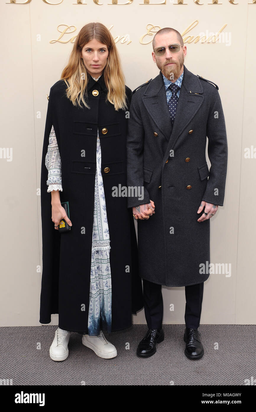 Justin O'Shea attends the Burberry Prorsum Womens wear A/W 2016 on West ...