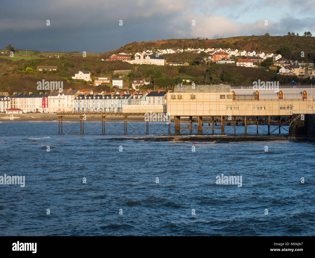Aberystwyth jetty hi-res stock photography and images - Alamy