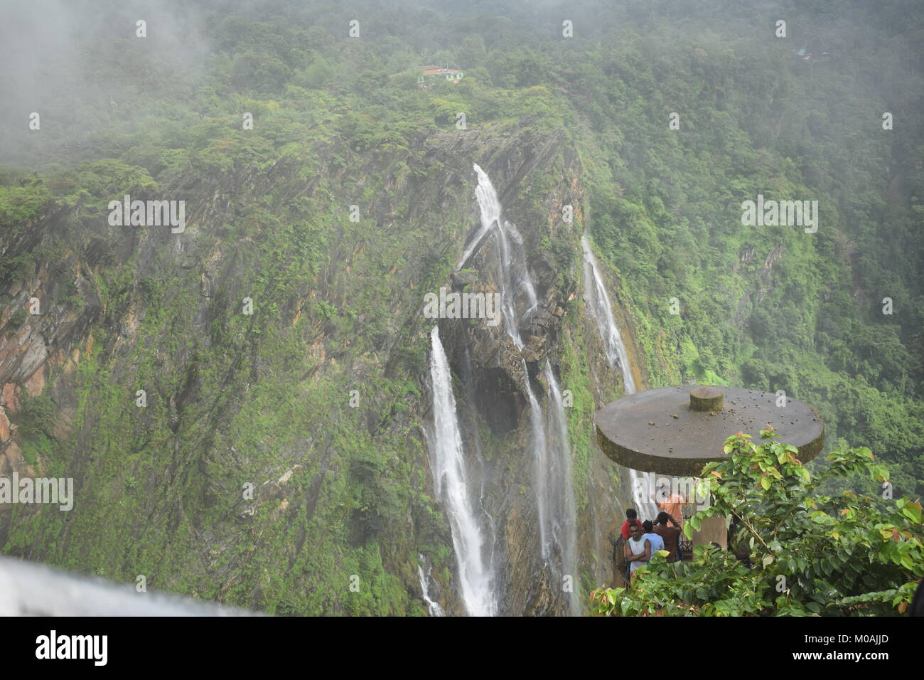 Beauty Of Jog Falls Stock Photo - Alamy