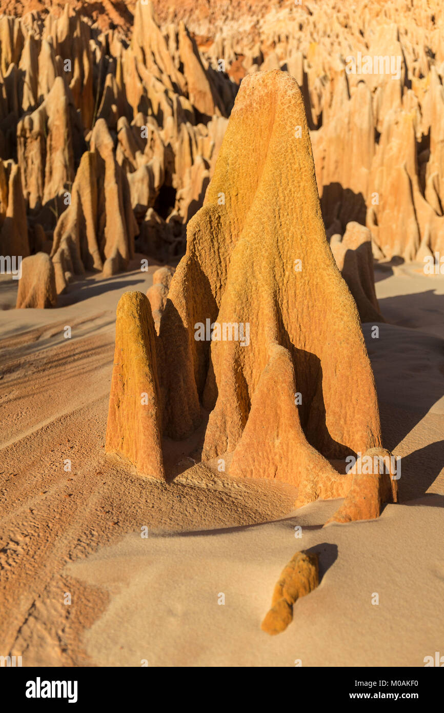 Red limestone formation tsingy madagascar hi-res stock photography and ...