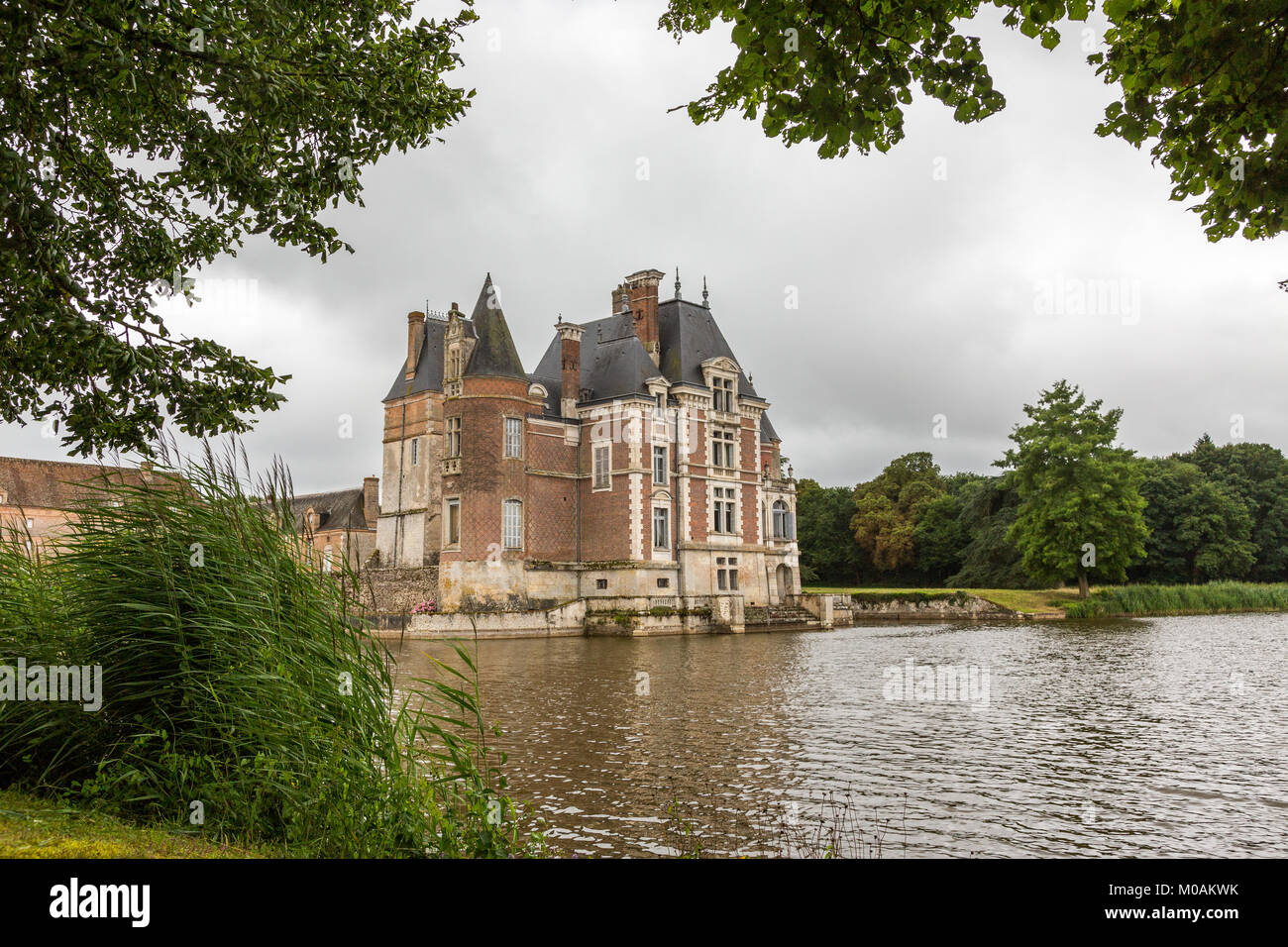 Château de la Bussière, La Bussière, France, Europe Stock Photo - Alamy