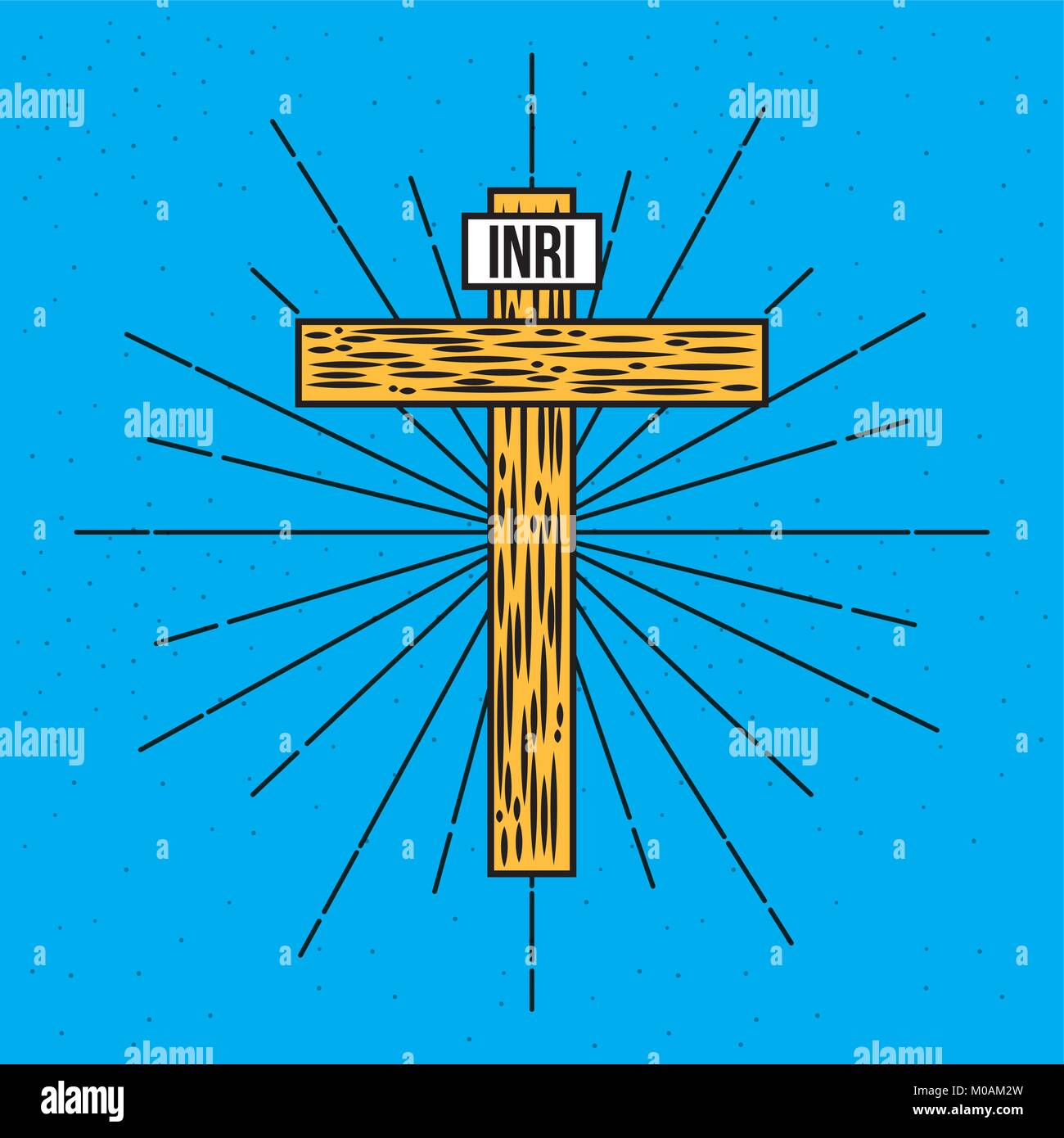 Hand Drawn Illustration Drawing Jesus High Resolution Stock Photography ...