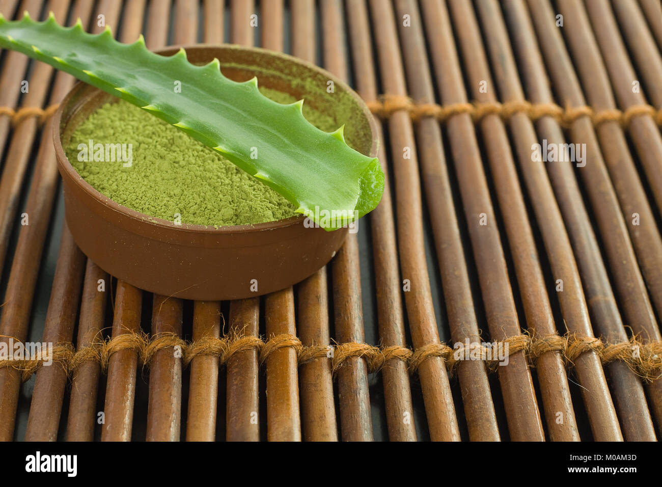 Aloe Vera - Spa Background Stock Photo - Alamy