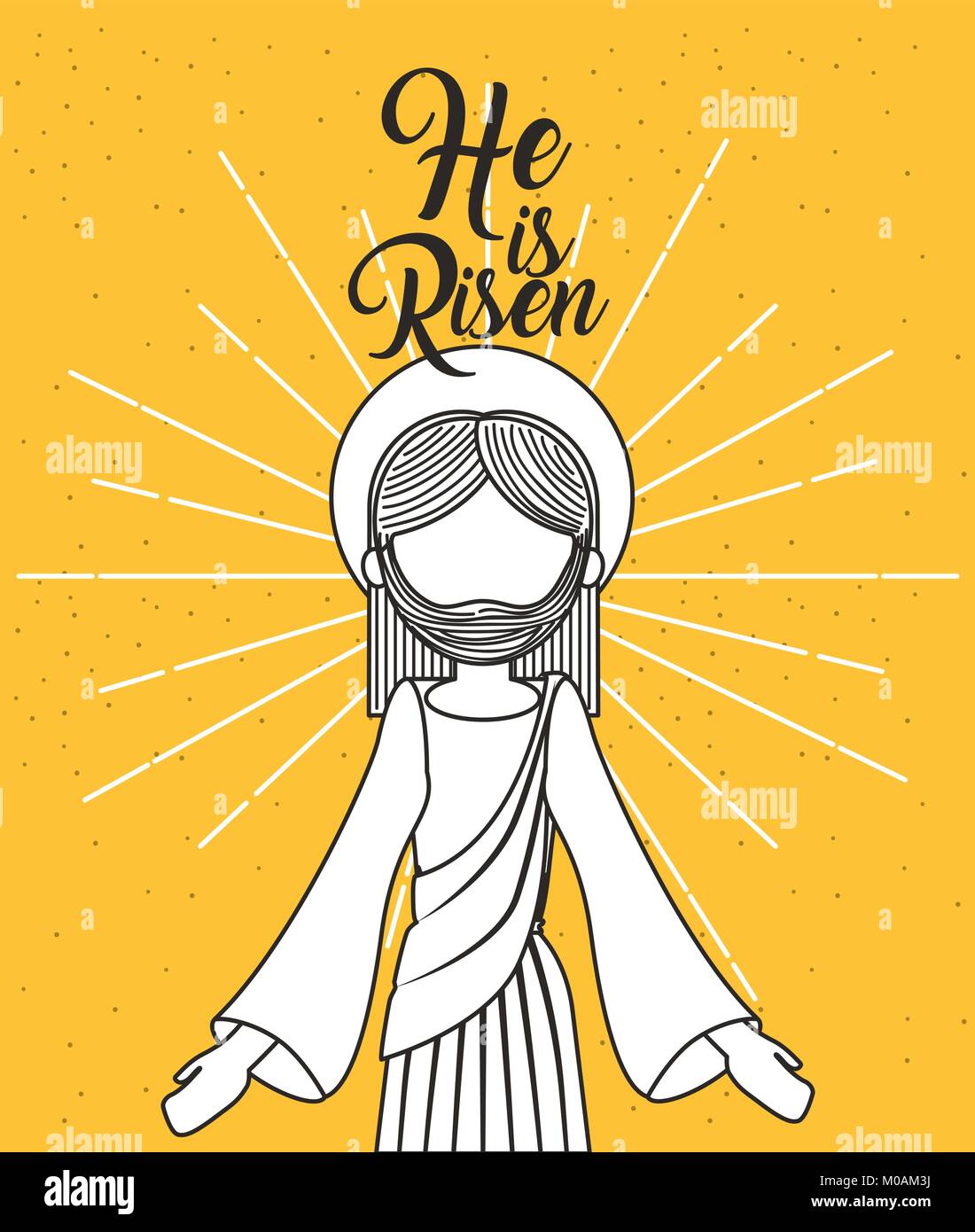 he is risen jesus christ religious poster Stock Vector Image & Art - Alamy
