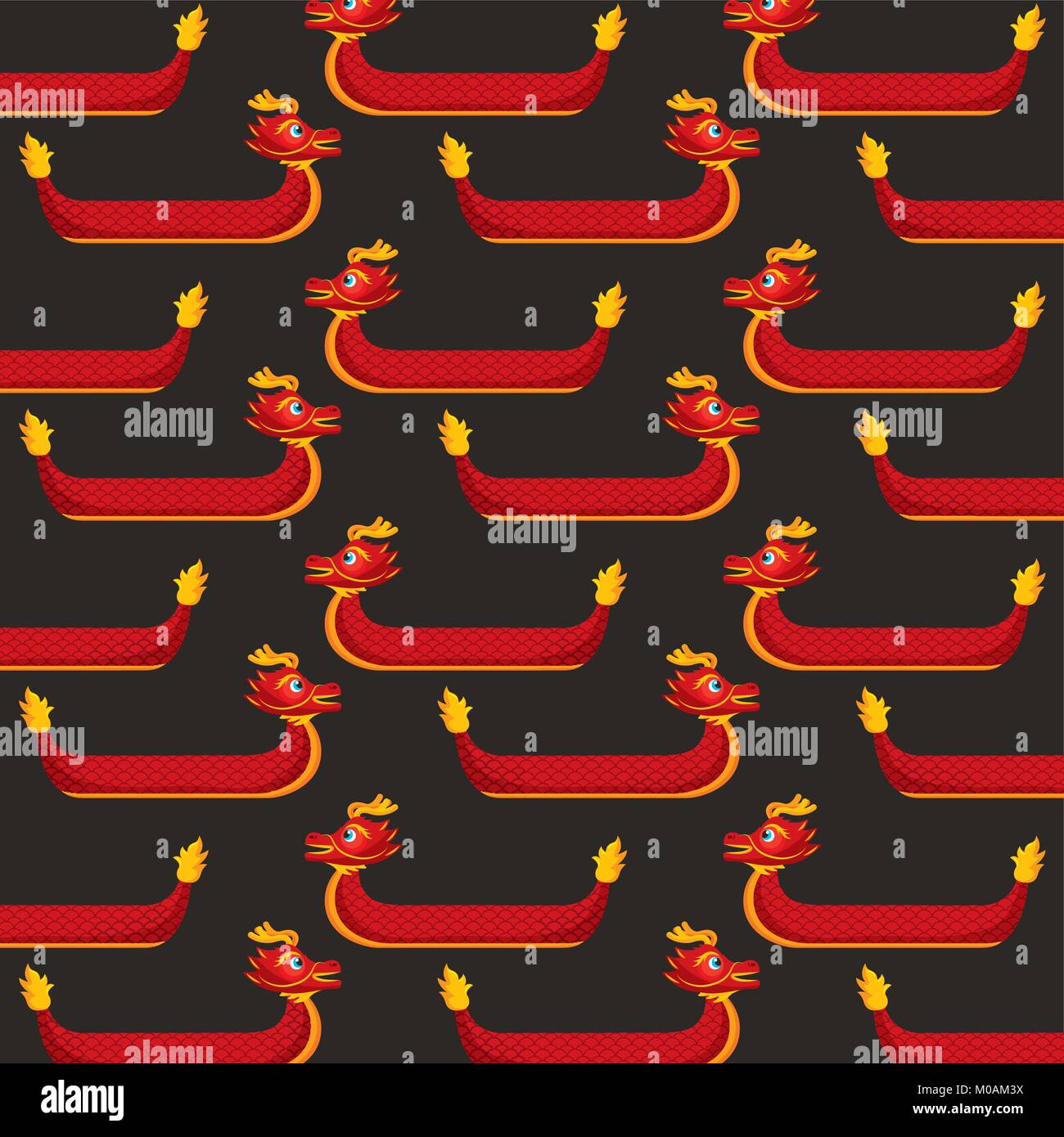 Green water dragon chinese Stock Vector Images - Alamy