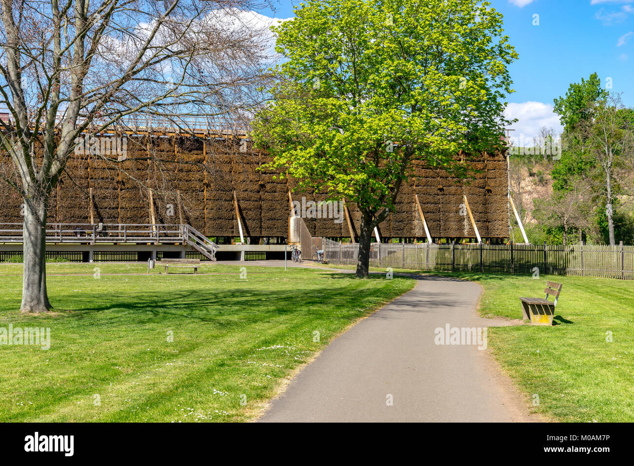 Salt production and air improvement. Europe's largest open air salt ...