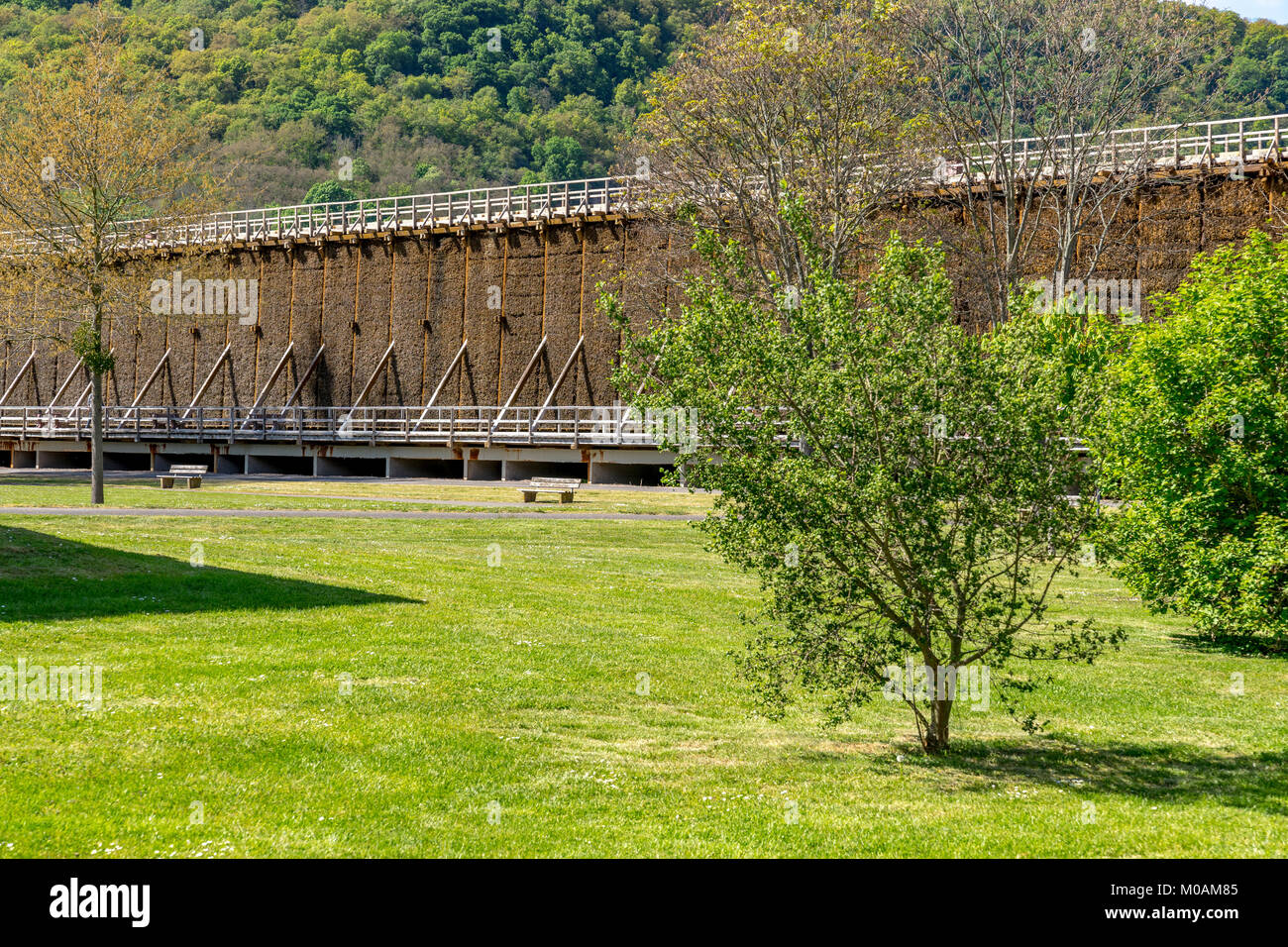 Salt production and air improvement. Europe's largest open air salt ...