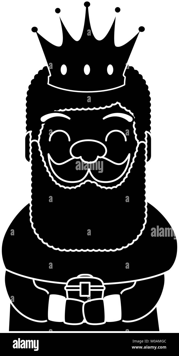 king wizard avatar character vector illustration design Stock Vector ...