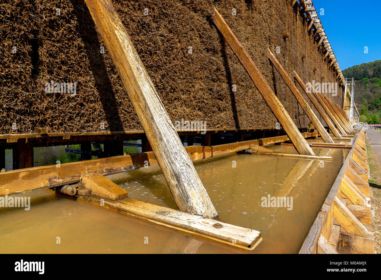 Salt production and air improvement. Europe's largest open air salt ...