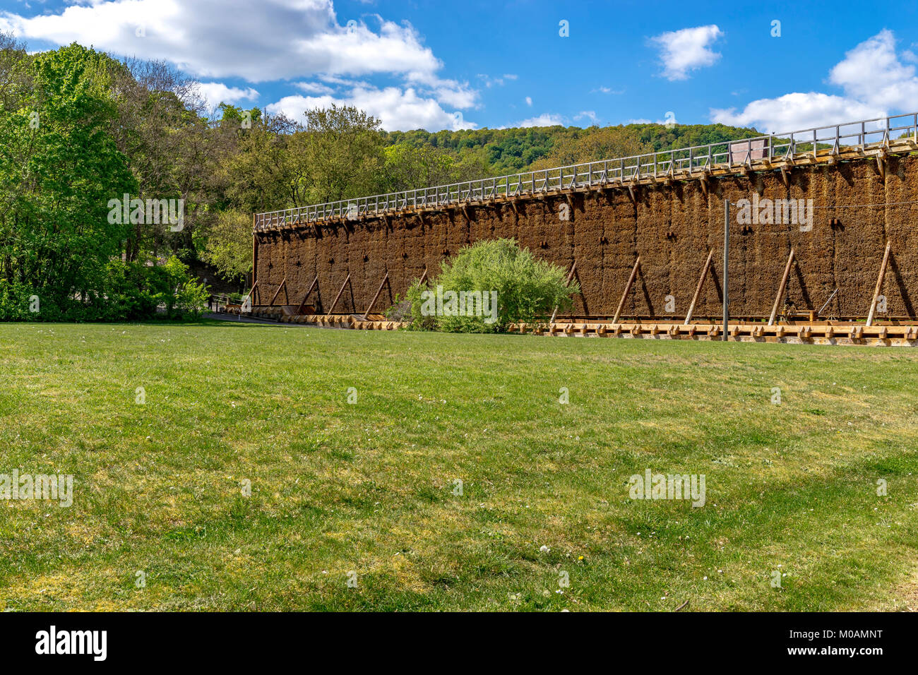 Salt production and air improvement. Europe's largest open air salt ...