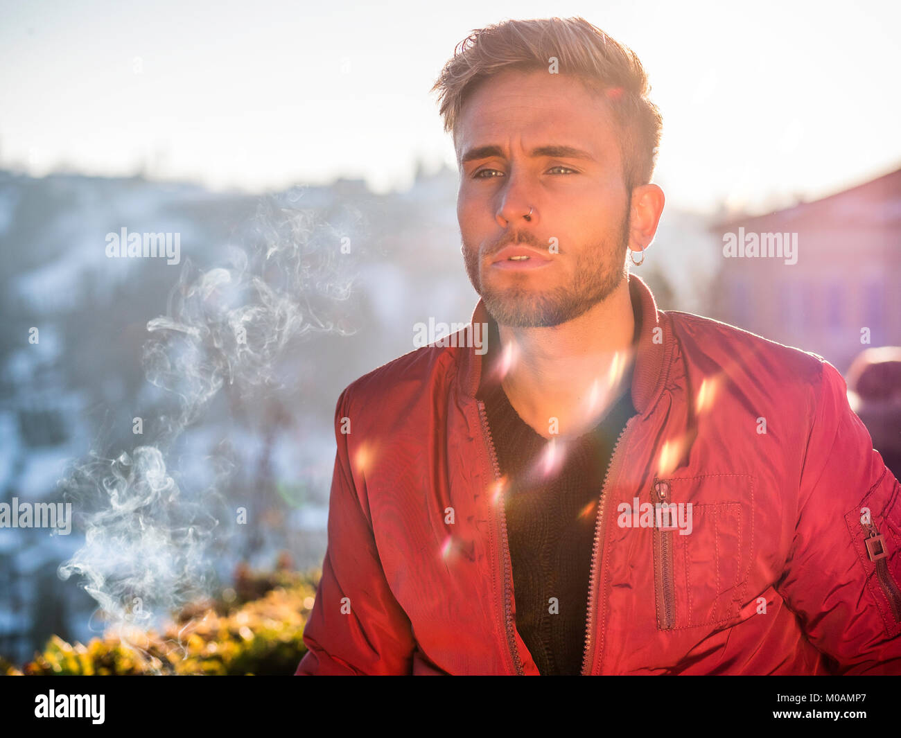Handsome hunk hi-res stock photography and images - Alamy