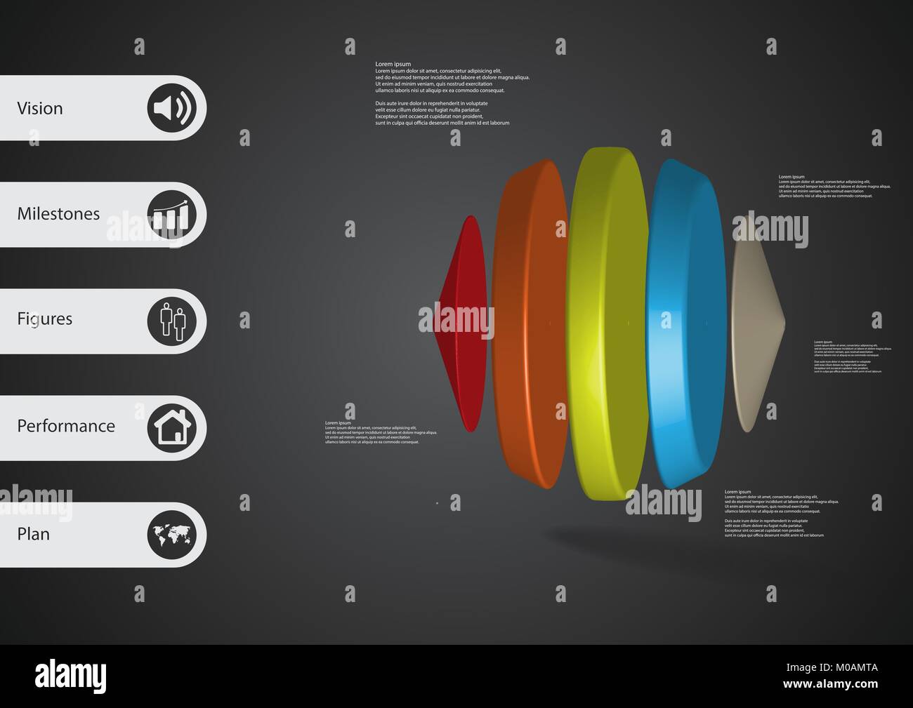 Three orange cones Stock Vector Images - Alamy