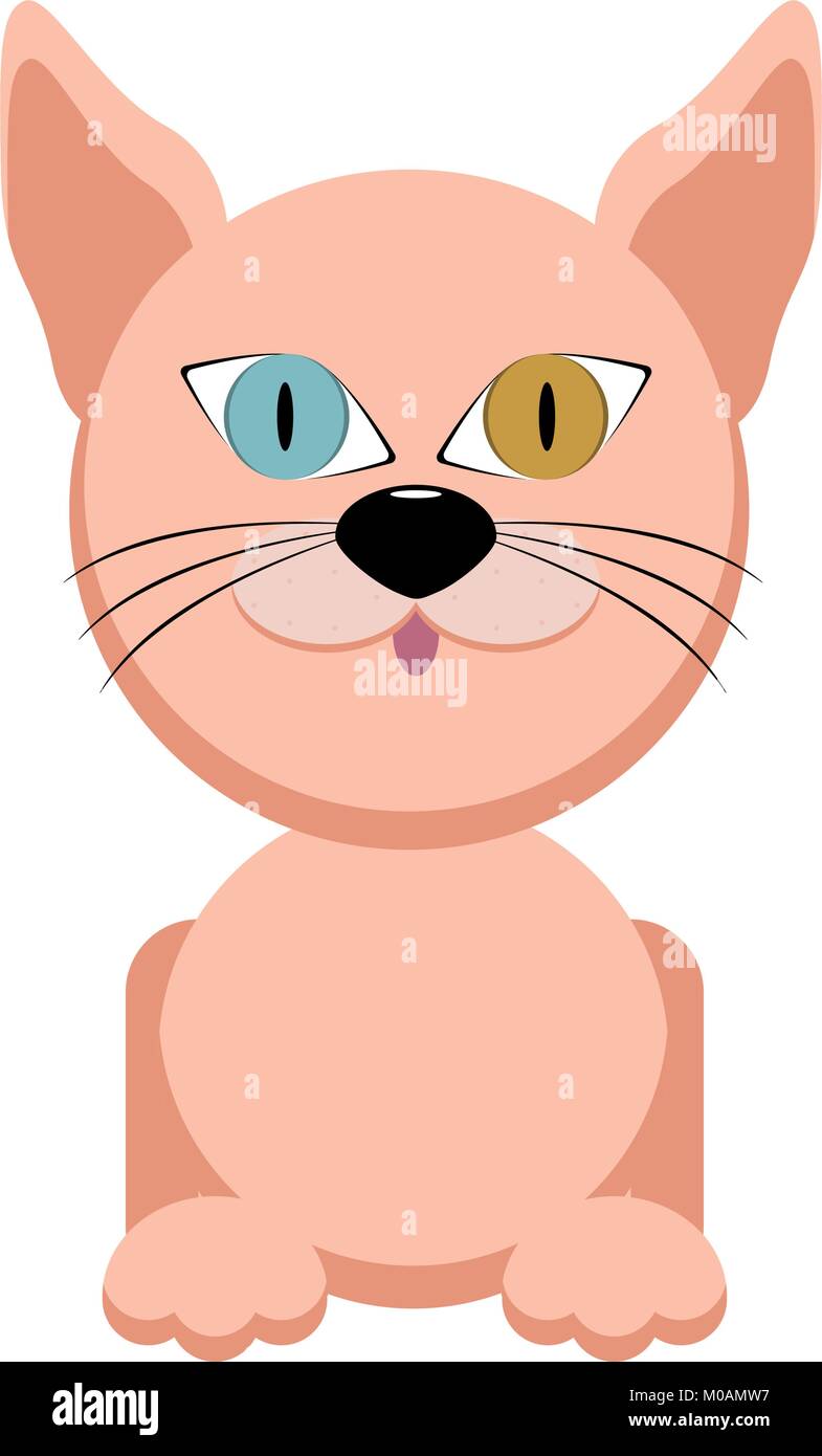 Cute cat character Stock Vector Image & Art - Alamy