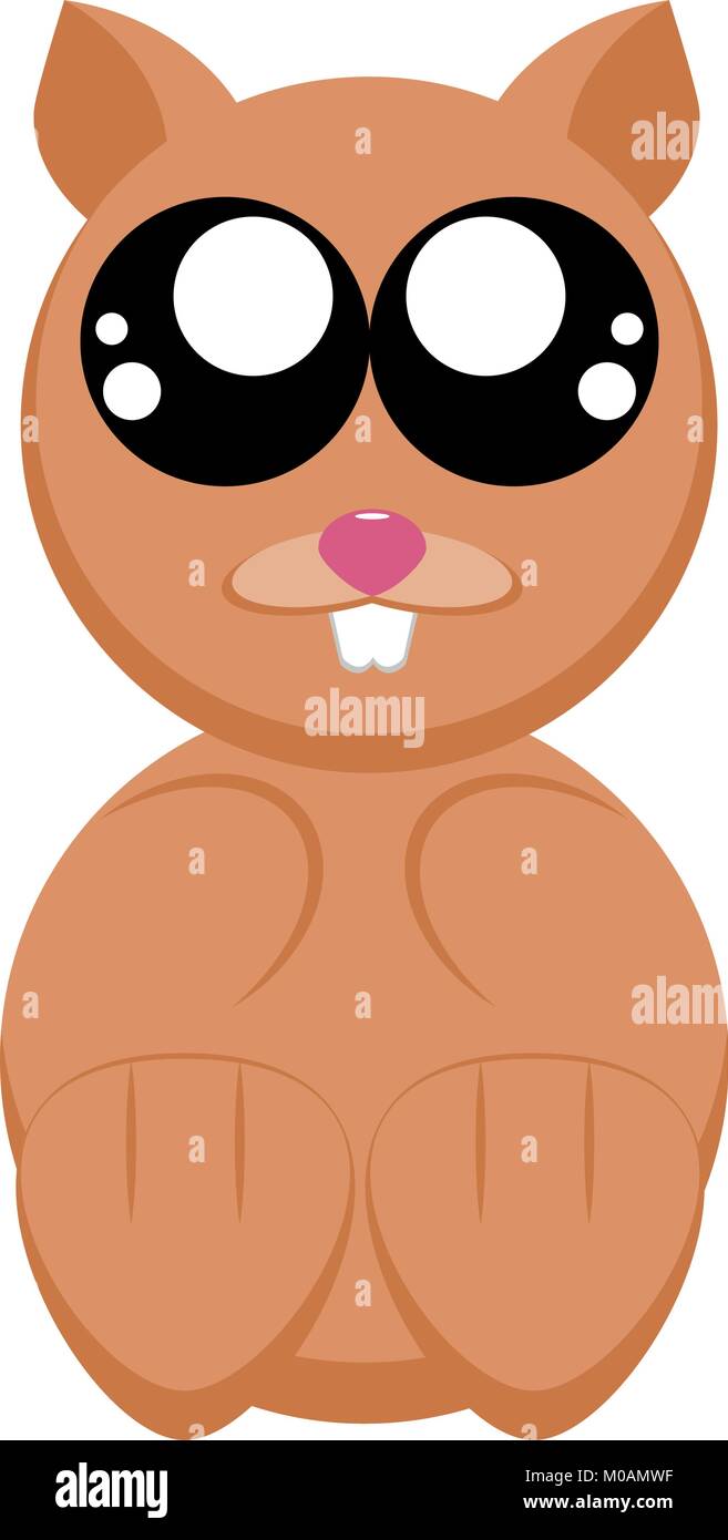 Cute hamster character Stock Vector Image & Art - Alamy