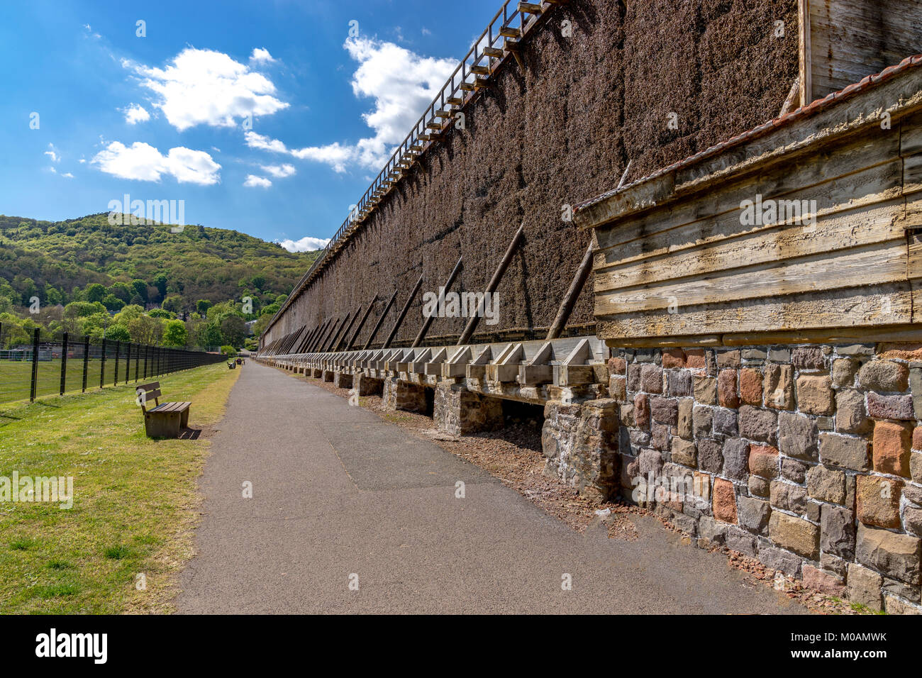 Salt production and air improvement. Europe's largest open air salt ...