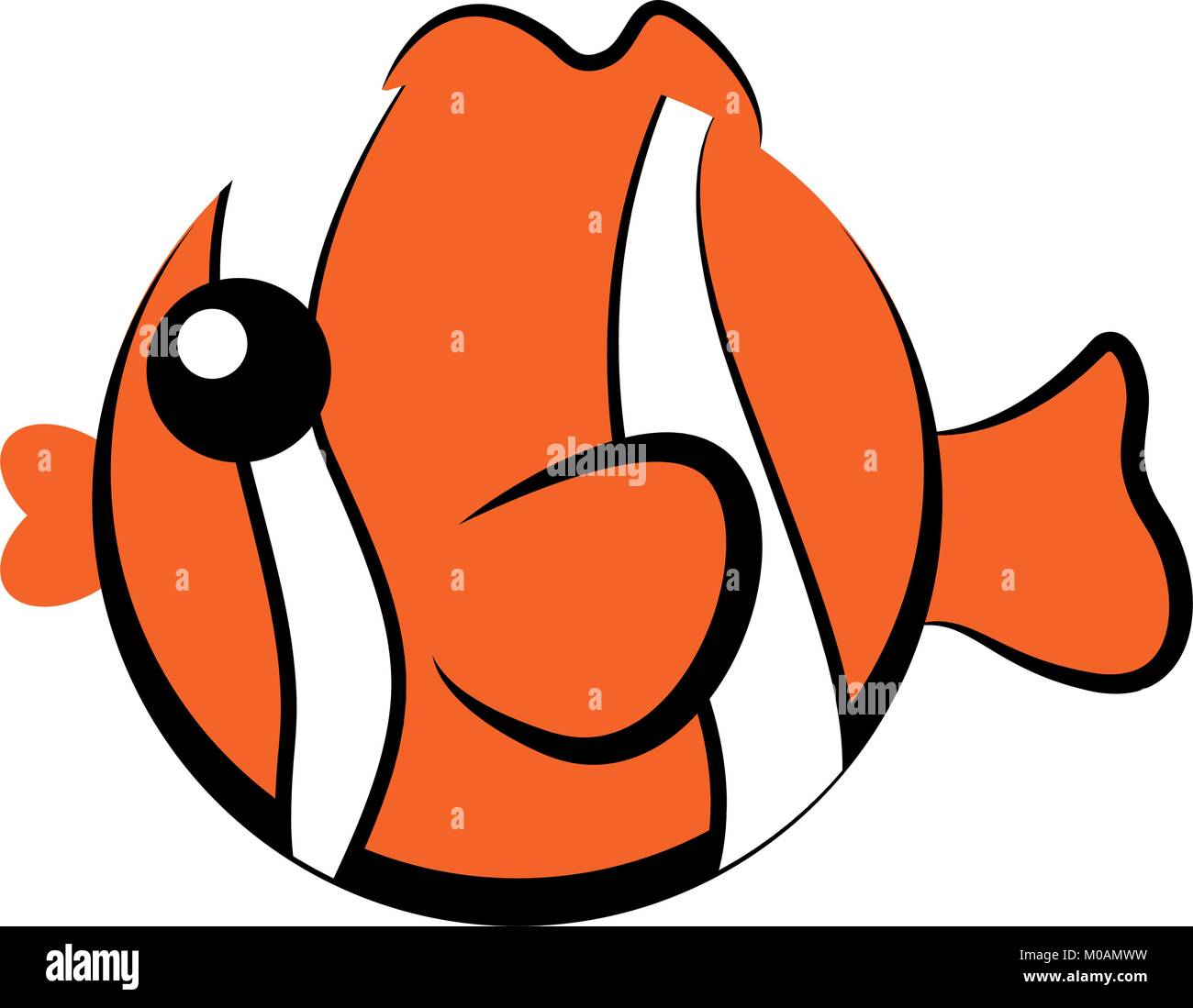 Cute fish character Stock Vector Image & Art - Alamy