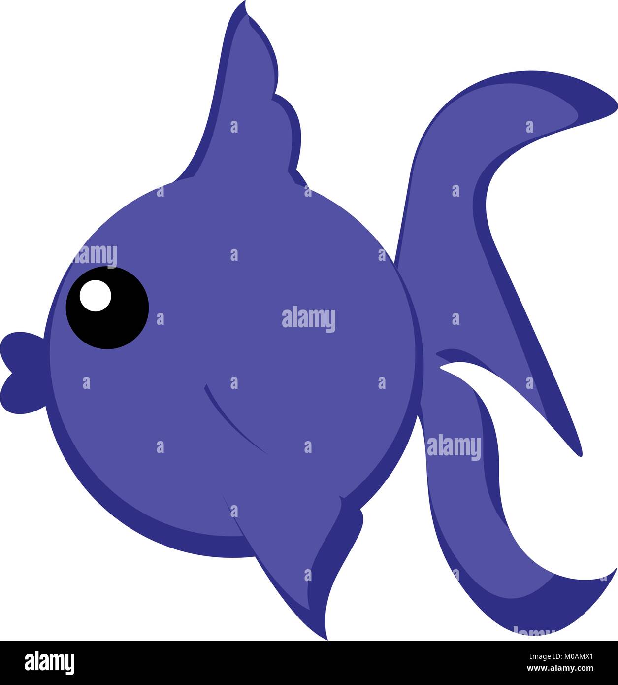 Cute fish character Stock Vector Image & Art - Alamy