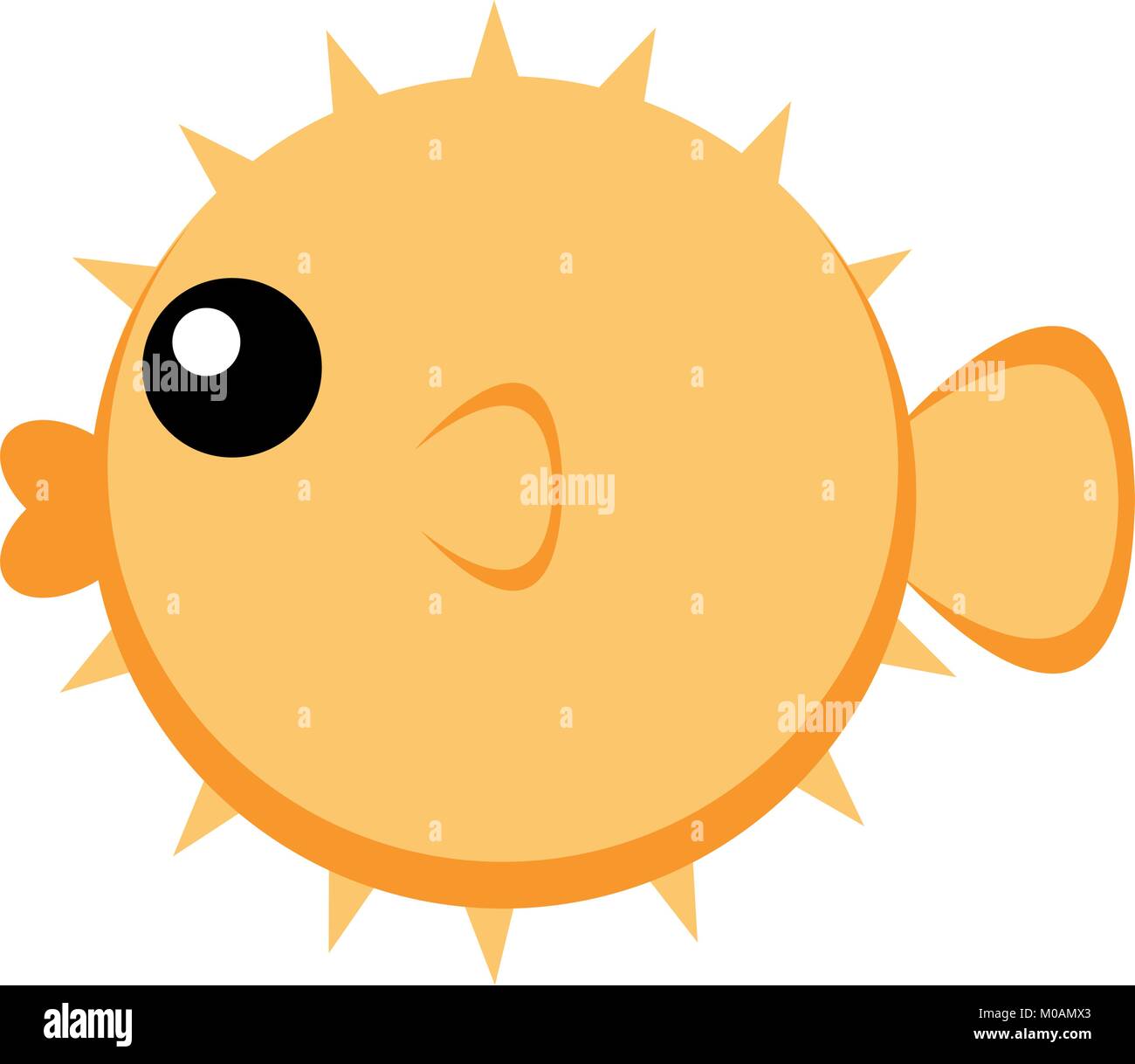 Cute fish character Stock Vector Image & Art - Alamy