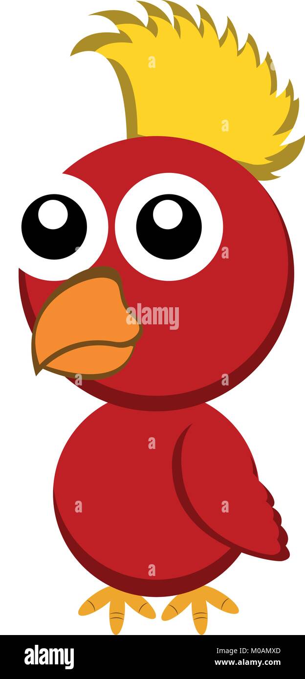 Cute bird character cartoon Stock Vector Image & Art - Alamy