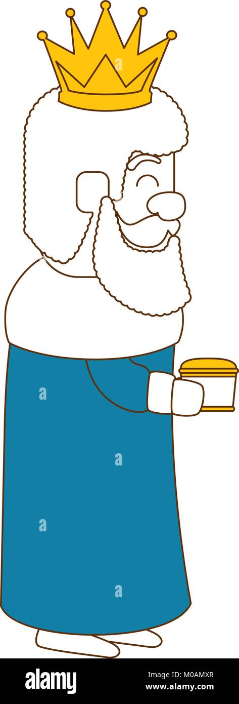 king wizard avatar character vector illustration design Stock Vector ...